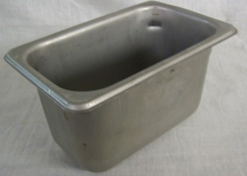 Restaurant Equipment Supplies 3 STAINLESS STEEL STEAM TABLE PANS 1/9TH ...