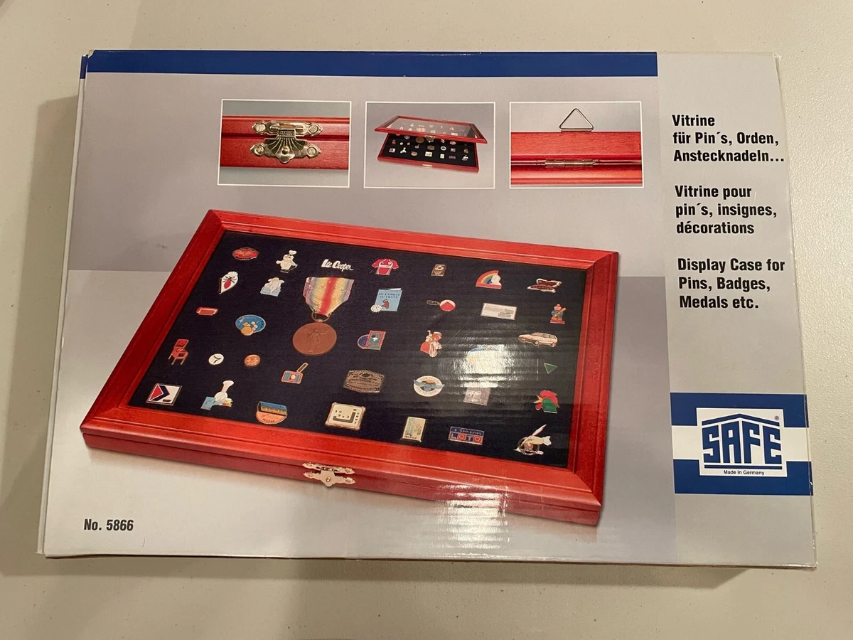 Pin Collectors Display Case