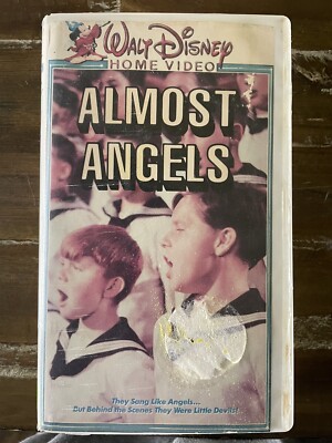 Walt Disney Home Video Almost Angels Walt Disney VHS RARE White ...