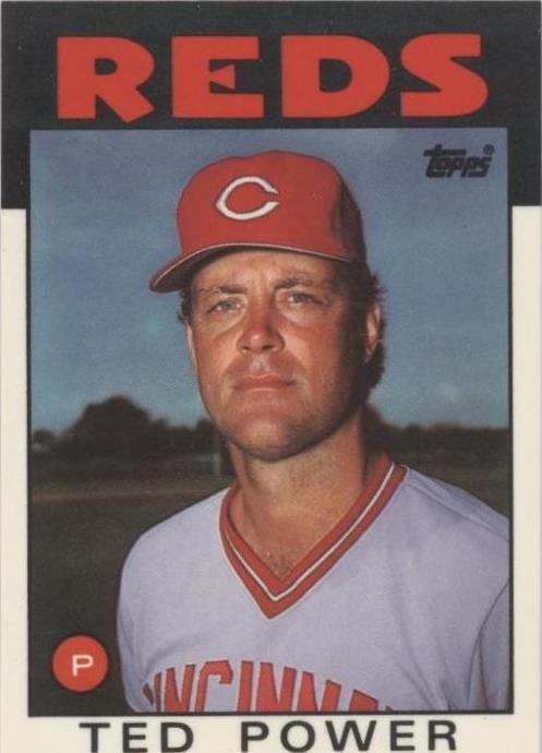 1986 Topps - Ted Power #108 Collector's Edition (Tiffany) for sale ...