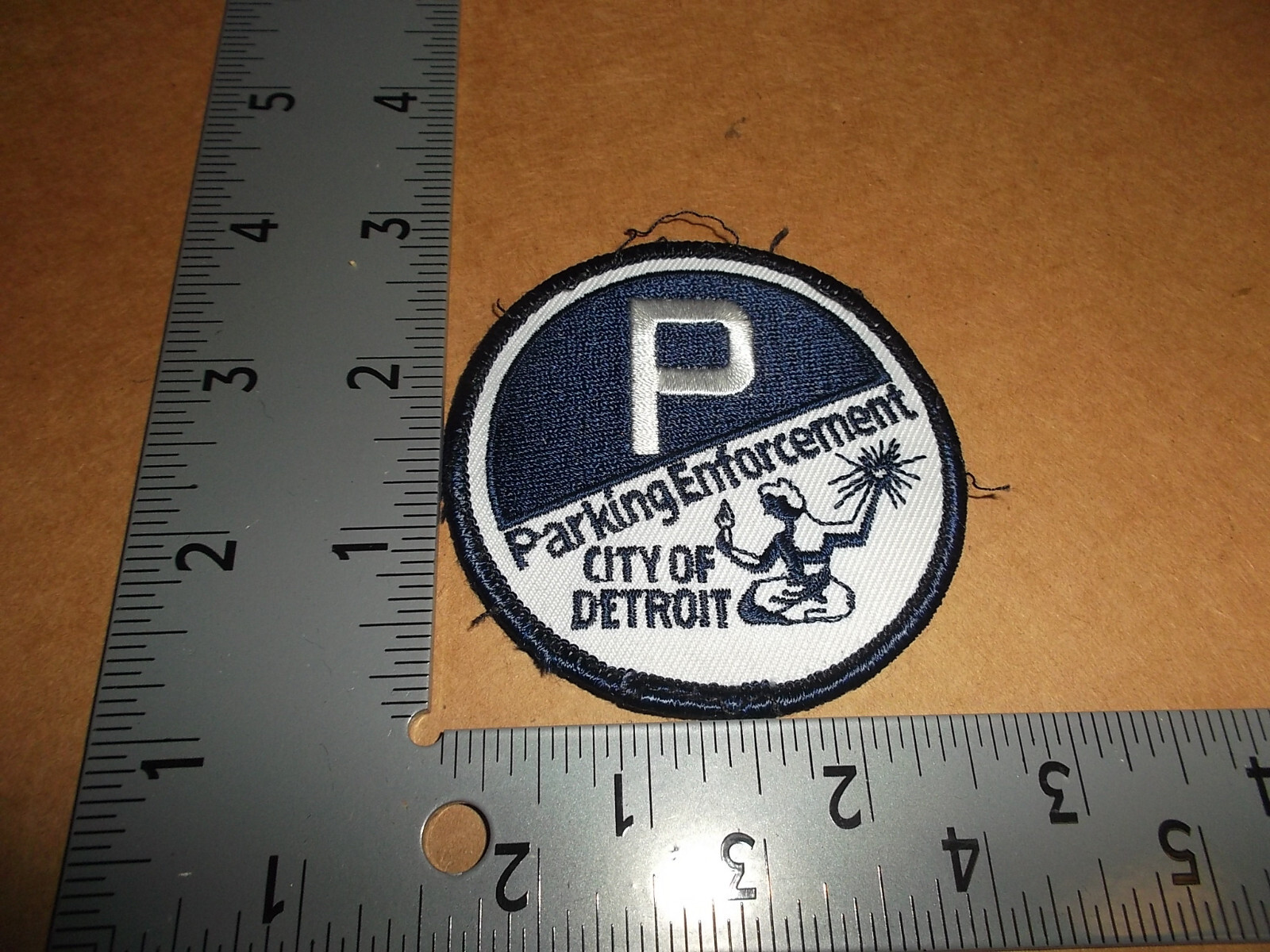 City Of Detroit Parking Enforcement Patch~Michigan~MI~Uniform Worn ...