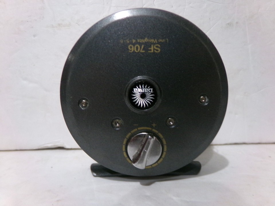 RYOBI SF-706 FLY FISHING REEL WT. 4-5-6 FLOATING LINE LEADER FLYBOX ...