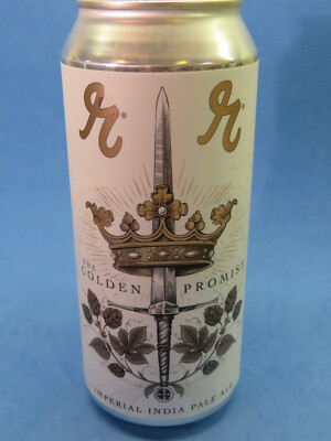 Craft BEER Empty Can ~ REUBEN'S Brewing Golden Promise IPA ~ Seattle ...