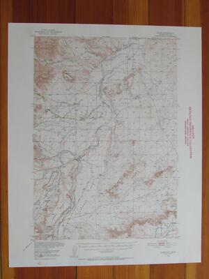 Clark Wyoming 1952 Original Vintage USGS Topo Map | eBay