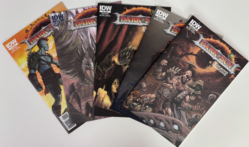 Dark Sun Campaign Setting #1 to 6 complete set Dungeons & Dragons IDW ...