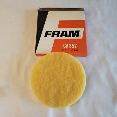 Fram CA 357 Air Filter NOS 1970-80 CHEVROLET PONTIAC OLSMOBILE CADILLAC ...
