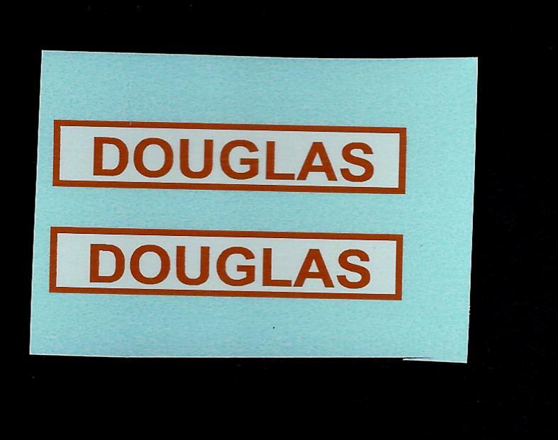 MATCHBOX TRANSFERS/DECALS - 51c AEC 8 Wheel Tipper - Douglas | eBay