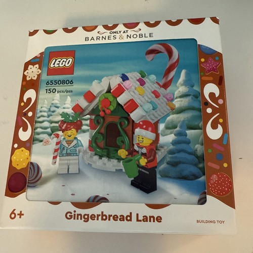 LEGO Gingerbread Lane Barnes And Noble Exclusive 6550806 NEW SEALED! | eBay