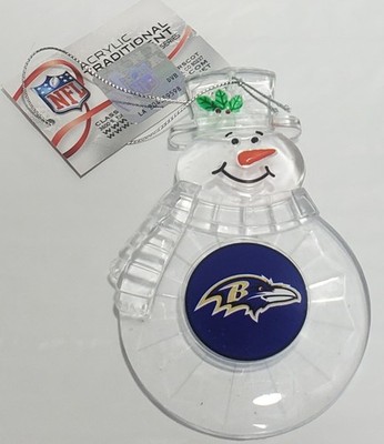 Baltimore Ravens Snowman Ornament - NFL | eBay