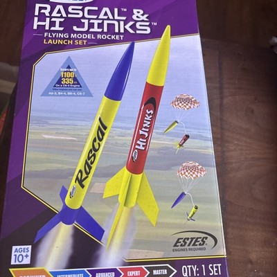 Estes ☆ Rascal & Hi Jinks ☆ Beginner Model Rocket Launch Set | eBay