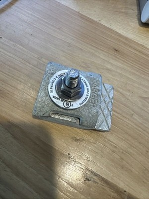 New Harger HLP- 50H2 Ground Clamp Heavy Duty for Direct Bury Ships FREE ...