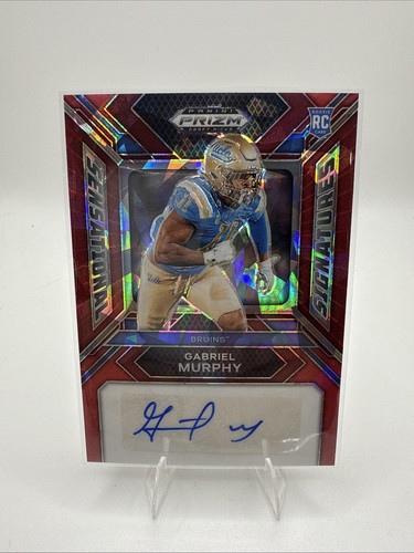 2024 Panini Prizm Draft Picks - Sensational Signatures Gabriel Murphy # ...