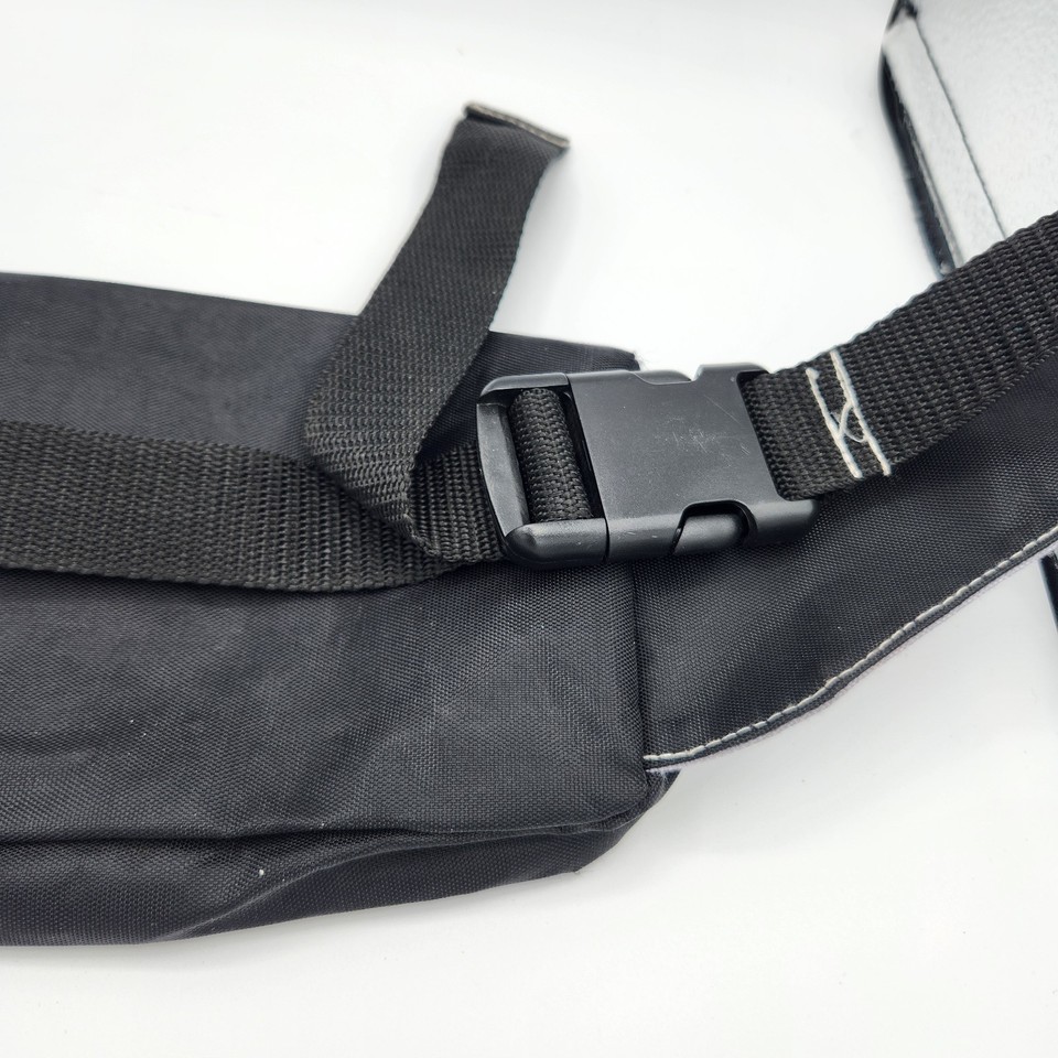 Disney Mickey Mouse Blue Black And Grey Fanny Pack Adjustable EUC | eBay