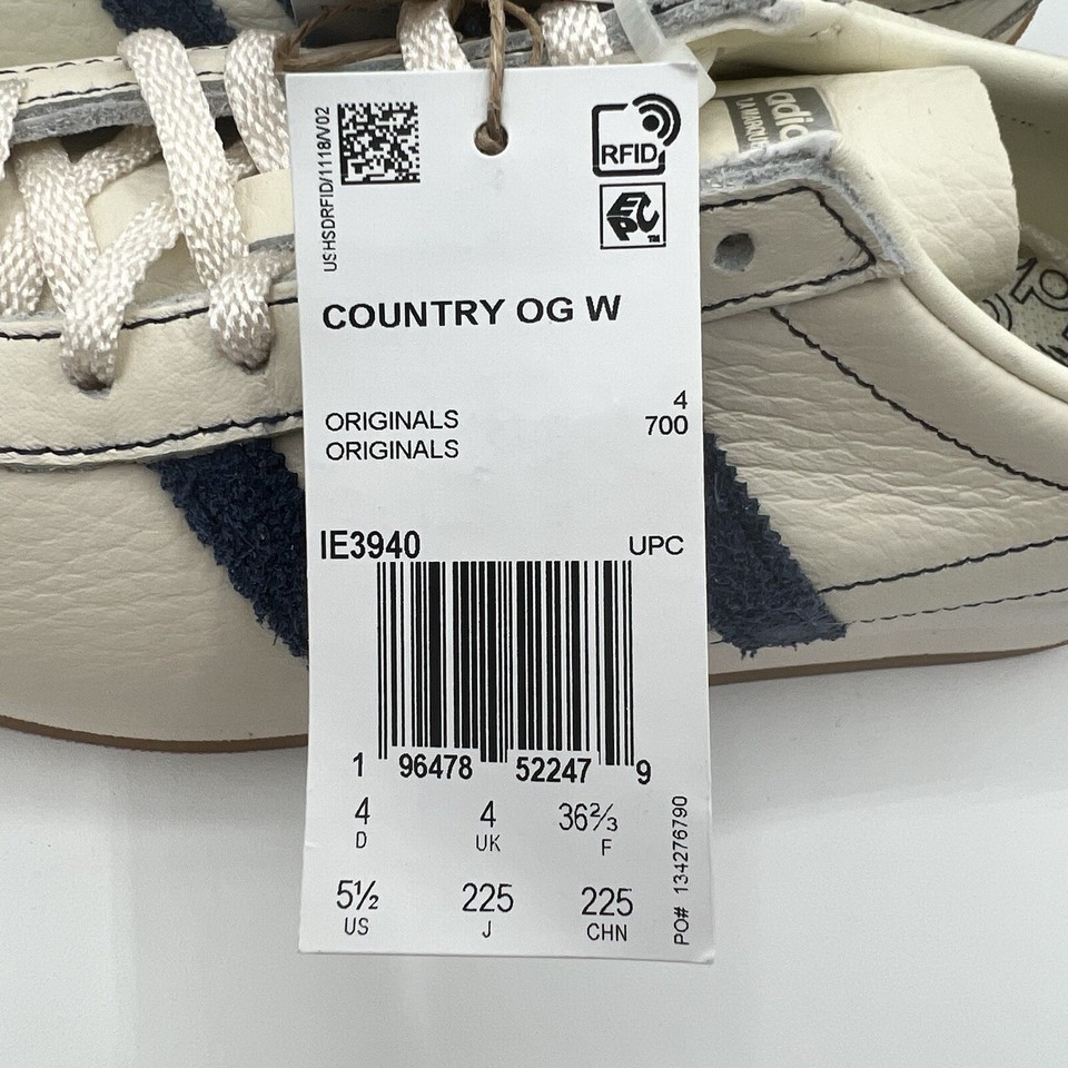 Adidas Women’s Country OG Size 5.5 Off White/Night Indigo |IE3940| | eBay