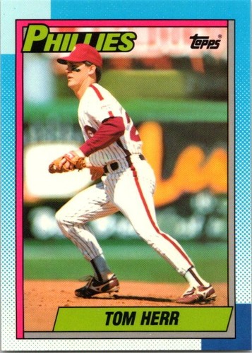 1990 Topps Tiffany Collection #297 Tom Herr - Free Shipping! | eBay