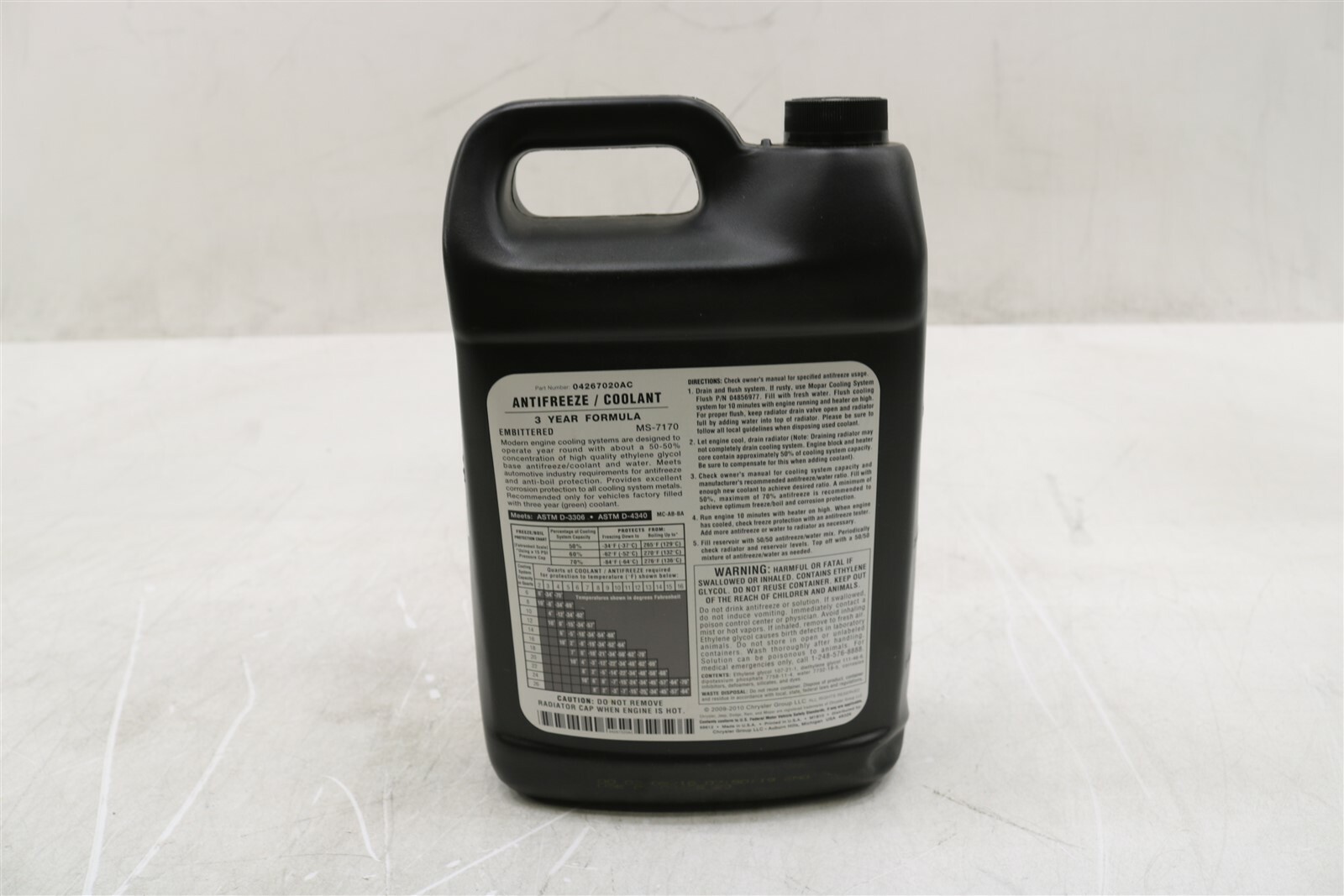 NEW OEM Mopar Radiator Antifreeze Coolant 1 | Grelly USA