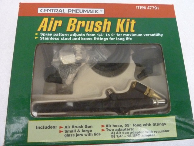 Central Pneumatic Hobby Air Brush Kit Model 47791 for sale online | eBay