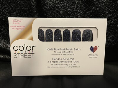 Color Street ** Retired** Nail Strips Glitter Living The Gleam Holiday ...