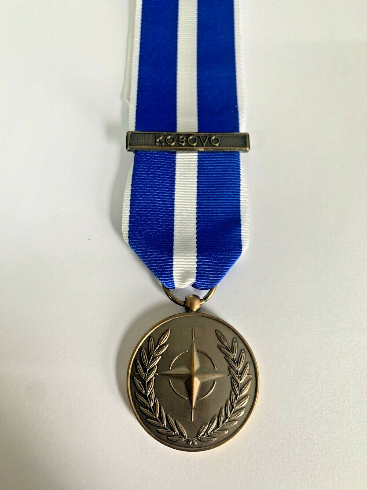 NATO KOSOVO KFOR MEDAL FULL & MINI SIZE, LOOSE ,COURT MOUNTED CHOOSE ...