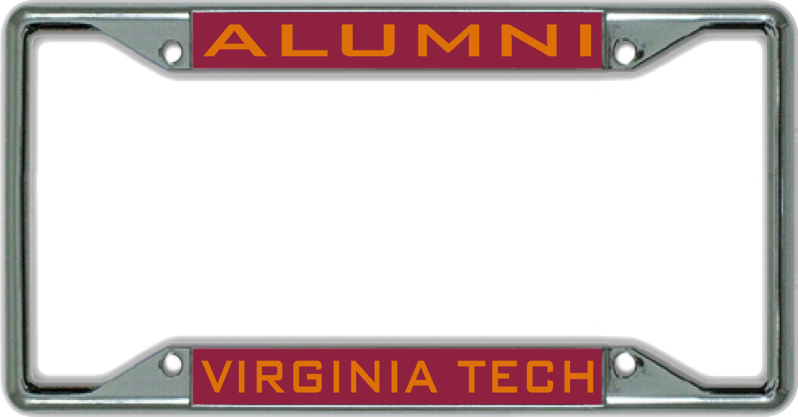 Virginia Tech ALUMNI License Plate Frame | eBay