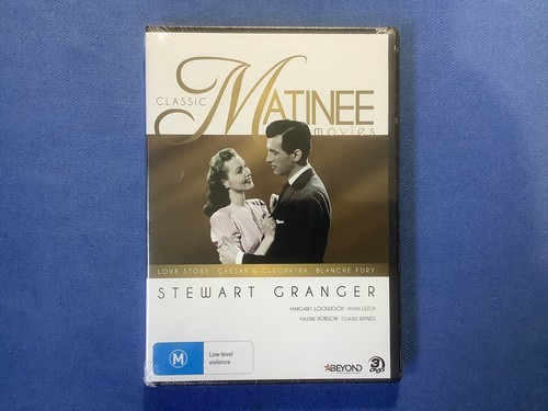 CLASSIC MATINEE DVD STEWART GRANGER LOVE STORY CAESAR & CLEOPATRA ...