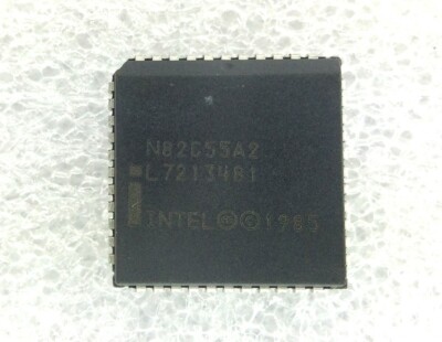 N82C55A2 INTEL CMOS Programmable Peripheral Interface 44-Pin PLCC 2 PIECES | eBay