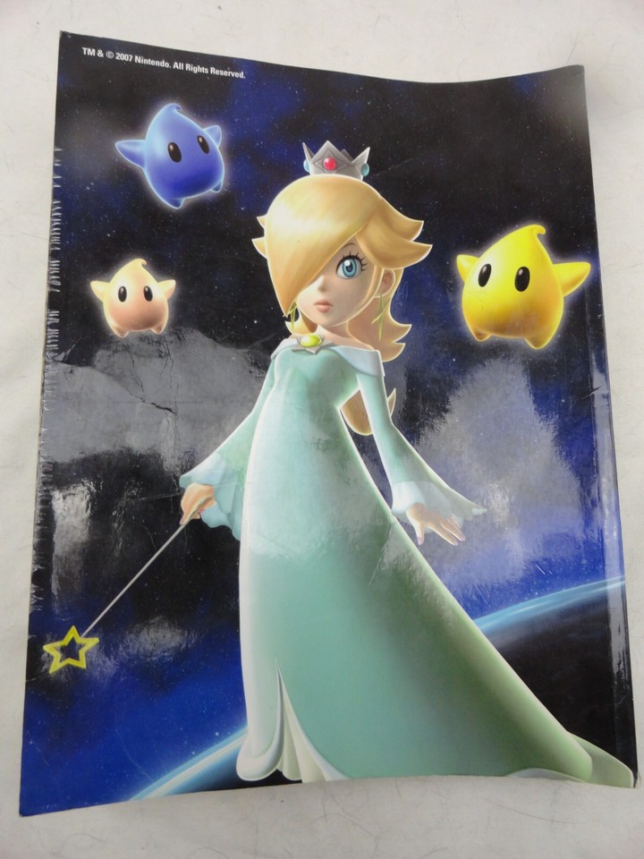 Super Mario Galaxy Premiere Strategy Guide Wii Prima 2007 no inserts | eBay