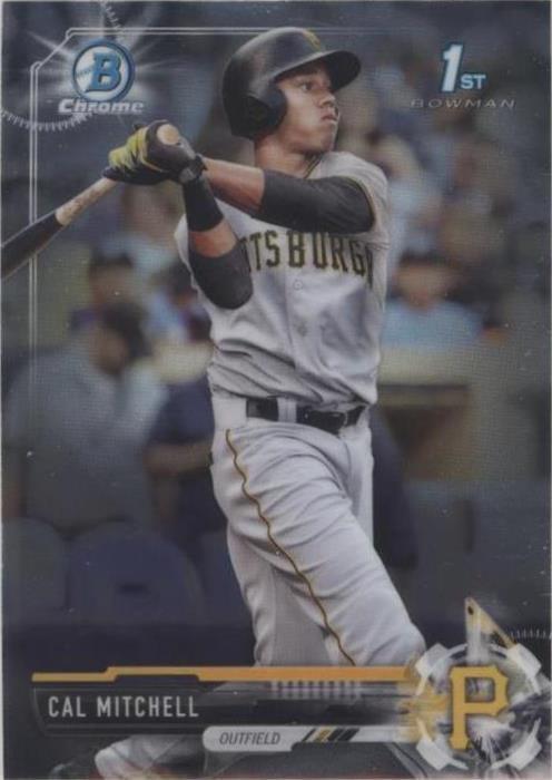 2017 Bowman Draft - Chrome Cal Mitchell #BDC-92 (RC) for sale online | eBay