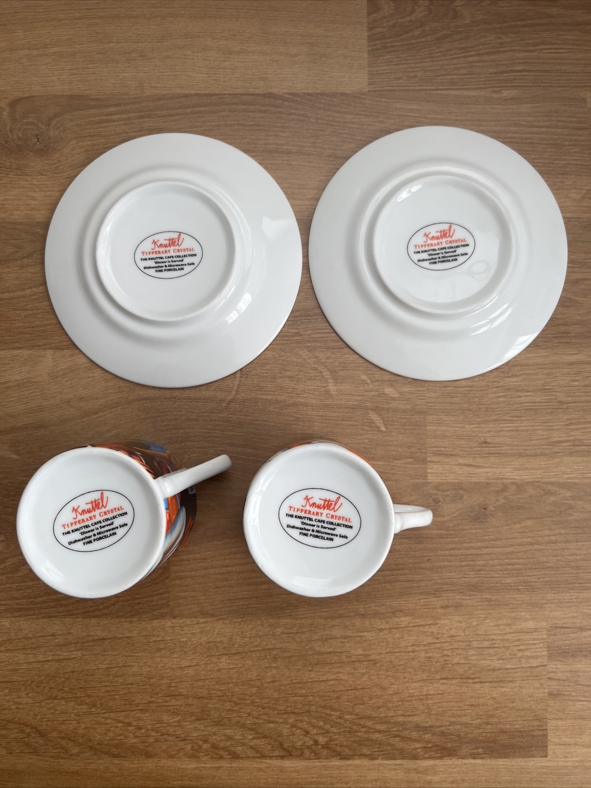 Graham Knuttel TWO Espresso Cups Tipperary Crystal “Cafe Collection” | eBay