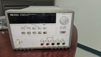 Agilent E3633A DC Bench Top Power Supply 0-8V, 20A / 0-20V, 10A 200W ...