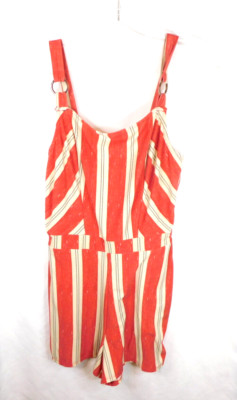 Derek Heard Multi Color Horizontal Stripes Romper Size M | eBay