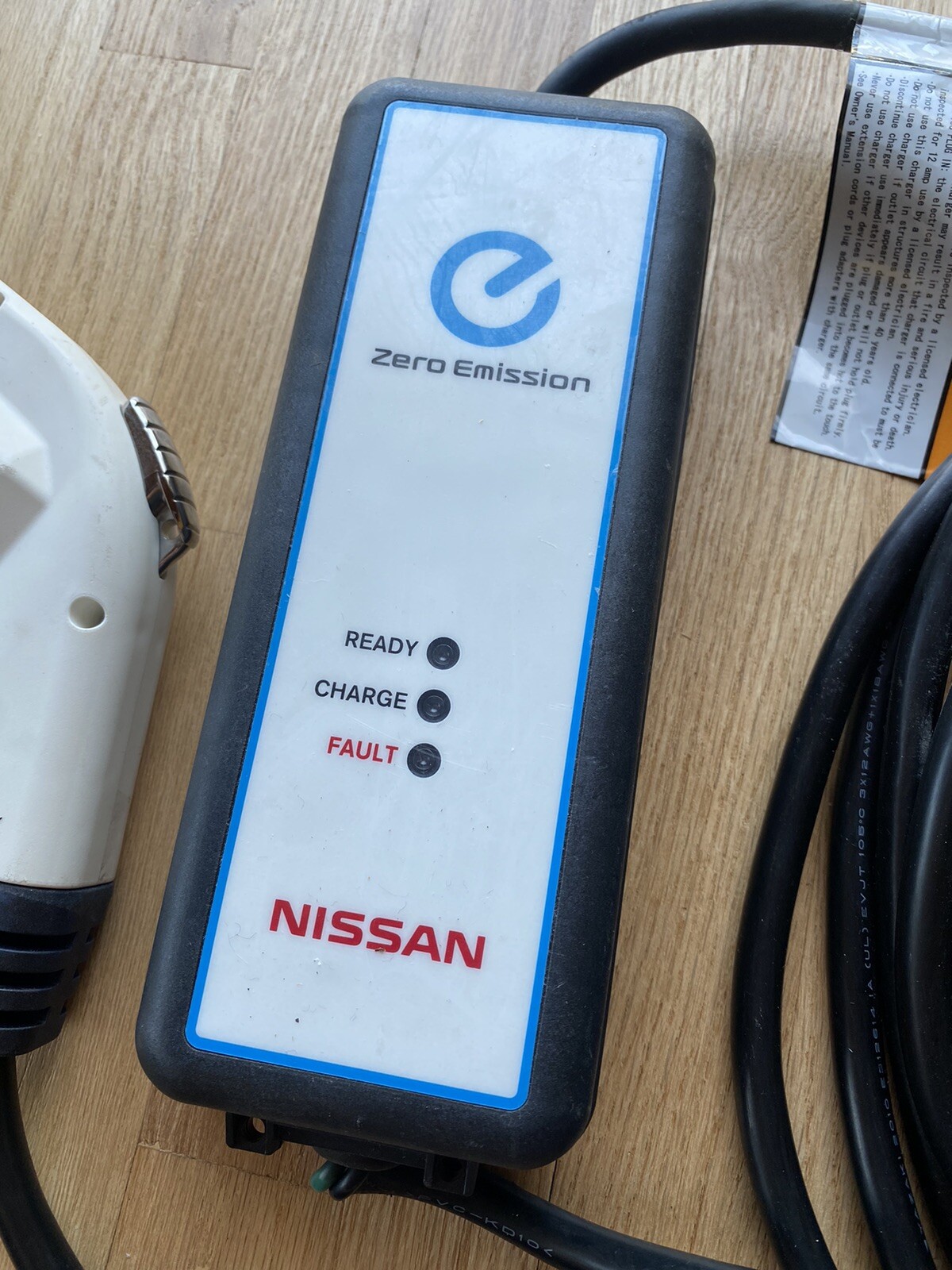 OEM Nissan Leaf Charger EV Battery Charging Cable Electric Car 29690 ...