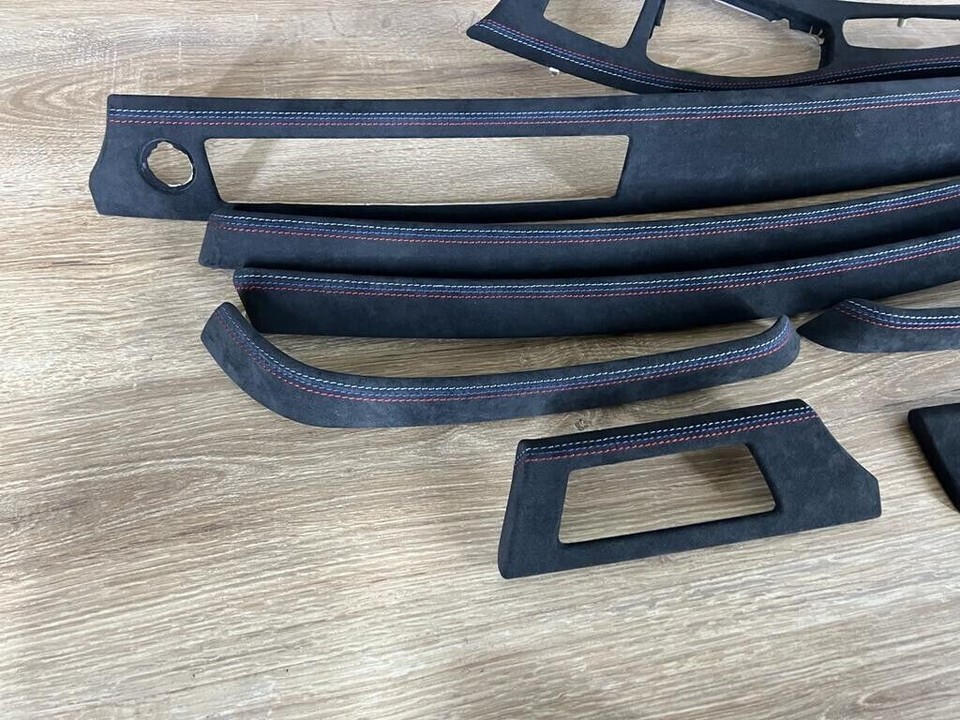 BMW E90 E91 Alcantara Interior Trim Set M Stitching M Perfomance OEM ...