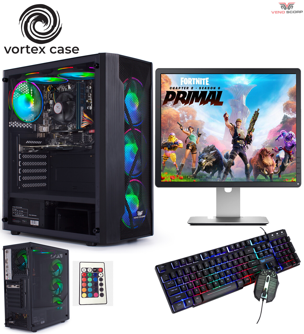 FAST Intel Core i5 Gaming PC SET Computer 8GB RAM 1TB HDD Windows 10 ...