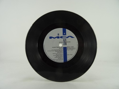 JUNIOR GISCOMBE STEP OFF (70) 2 Track 7" Single along with Plain Paper ...