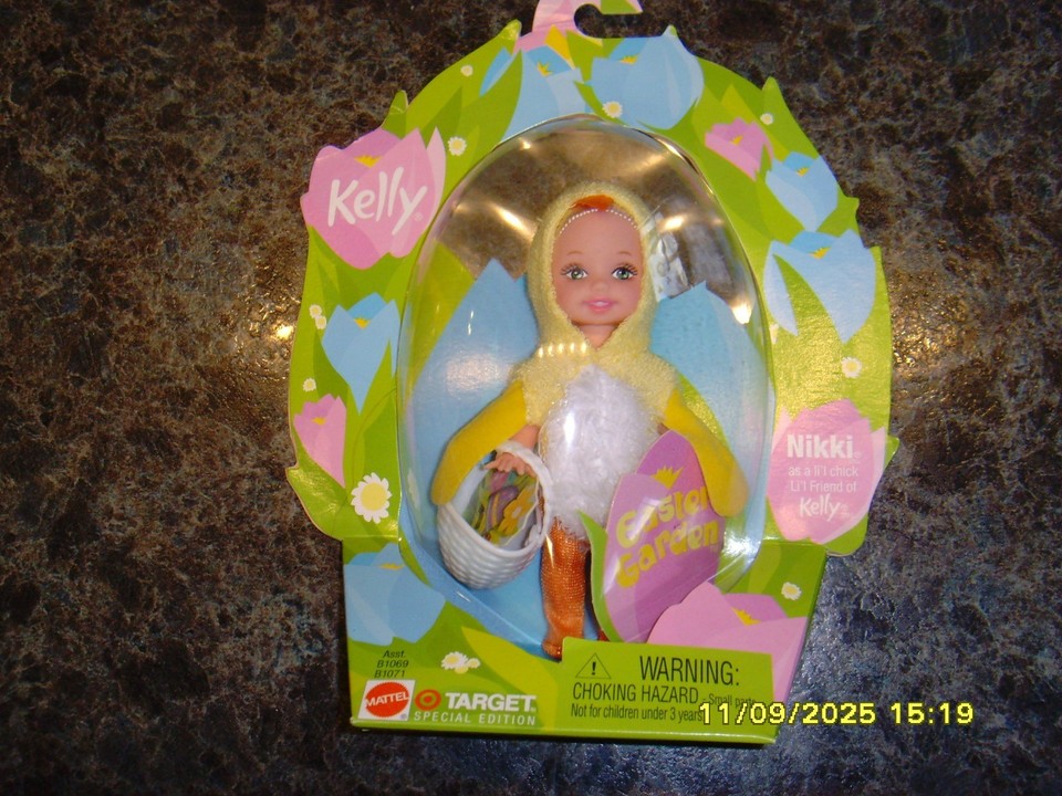 Vintage Barbie (3) 2001 Kelly Easter Eggie, (3) 2002 Kelly Easter ...
