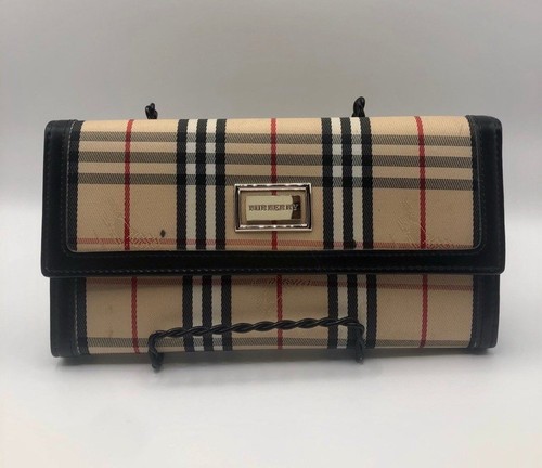 Authentic Burberry Nova Check Long Wallet | eBay