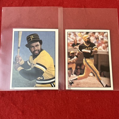 1981 Topps “Stickers” BILL MATLOCK / DAVE PARKER Lot (2) Both NM ...