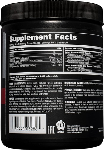 Animal Flex Powder ? All-in-one Complete Joint Support Supplement ...