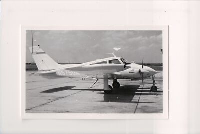 O-037 Airplane Vintage Plane Photo 2 3/4" x 4 3/8" Registration Number ...