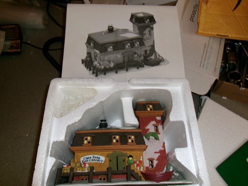 Dept 56 Heritage Village "Cape Keag Fish Cannery" w/Box #5652-9 | eBay
