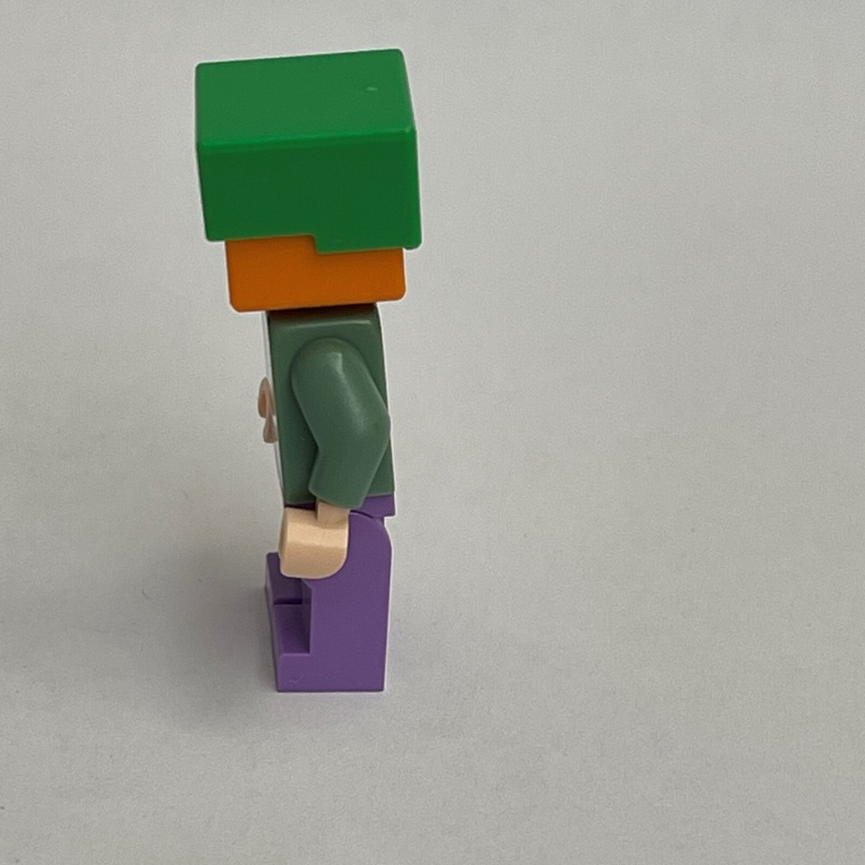 Lego Minecraft Alex Minifigure Minifig Replacement Part Piece | eBay