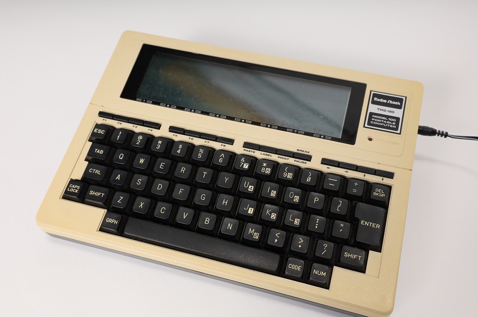 Radio Shack TRS-80 Model 100 Portable Computer - Working! | eBay