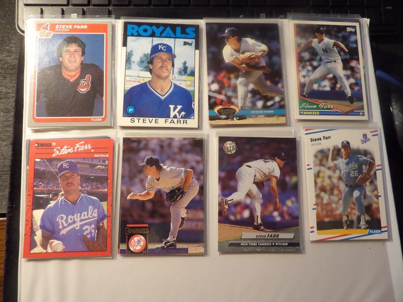 STEVE FARR 30 CARD LOT 2 ROOKIE CARDS SF1 | eBay
