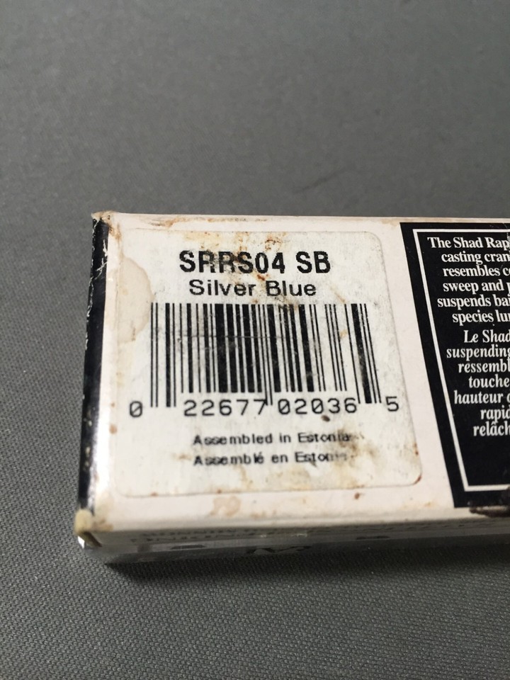 RAPALA SRRS-4 RATTLIN'-SUSPENDING SHAD RAP RS LURE NEW IN WORN PKG | eBay