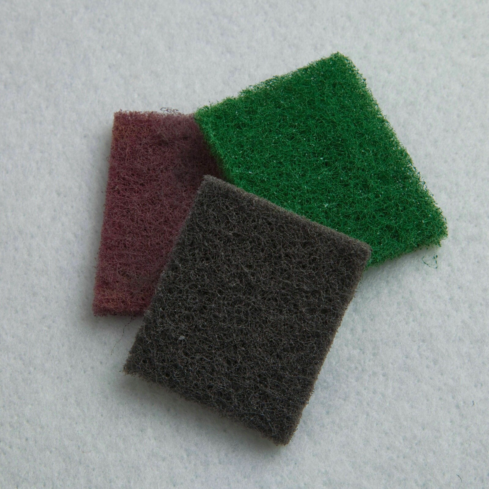 3 x Refinishing Pad - Satin (Brushed) GOLD/STEEL/TITANIUM - Scratch ...