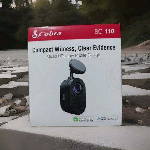 Cobra SC110 Compact Wireless Quad HD Car Camera Low Profile | eBay