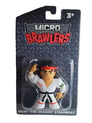 Ricky Steamboat Micro Brawler Pro Wrestling Crate Exclusive WWE AEW WWF ...