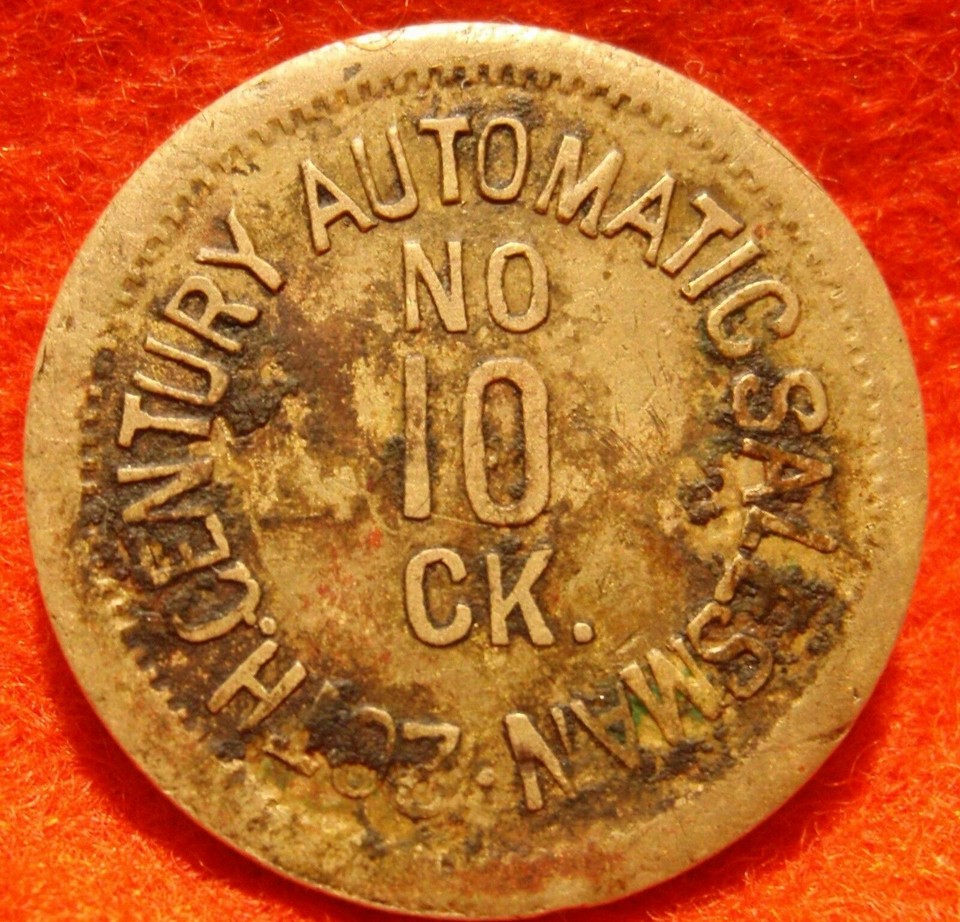 RARE 20TH. CENTURY AUTOMATIC SALESMAN Chicago, Illinois (Cook County ...