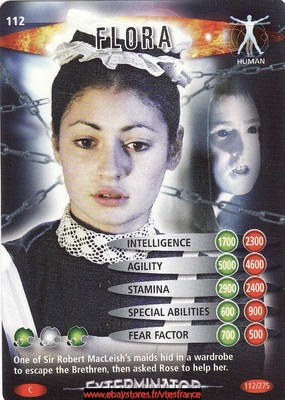 Flora #112 [Exterminator] Doctor Who Battles in Time TCG | eBay